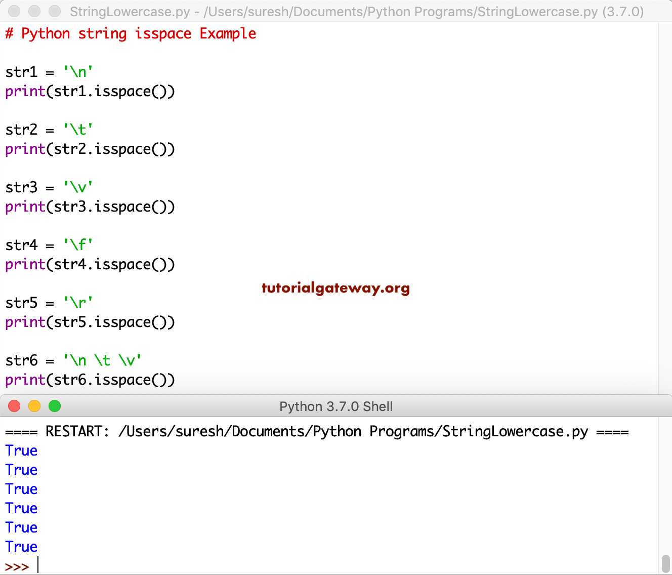 Str Python Python