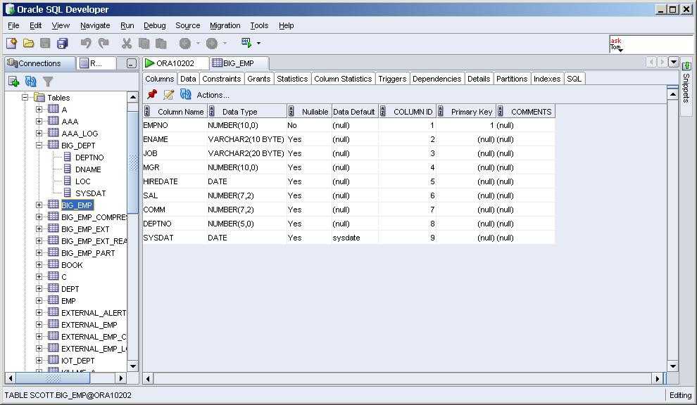 Sql Oracle Oracle